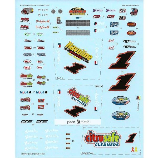 2023 1 Burt Myers Decals – Hurd Hobbies