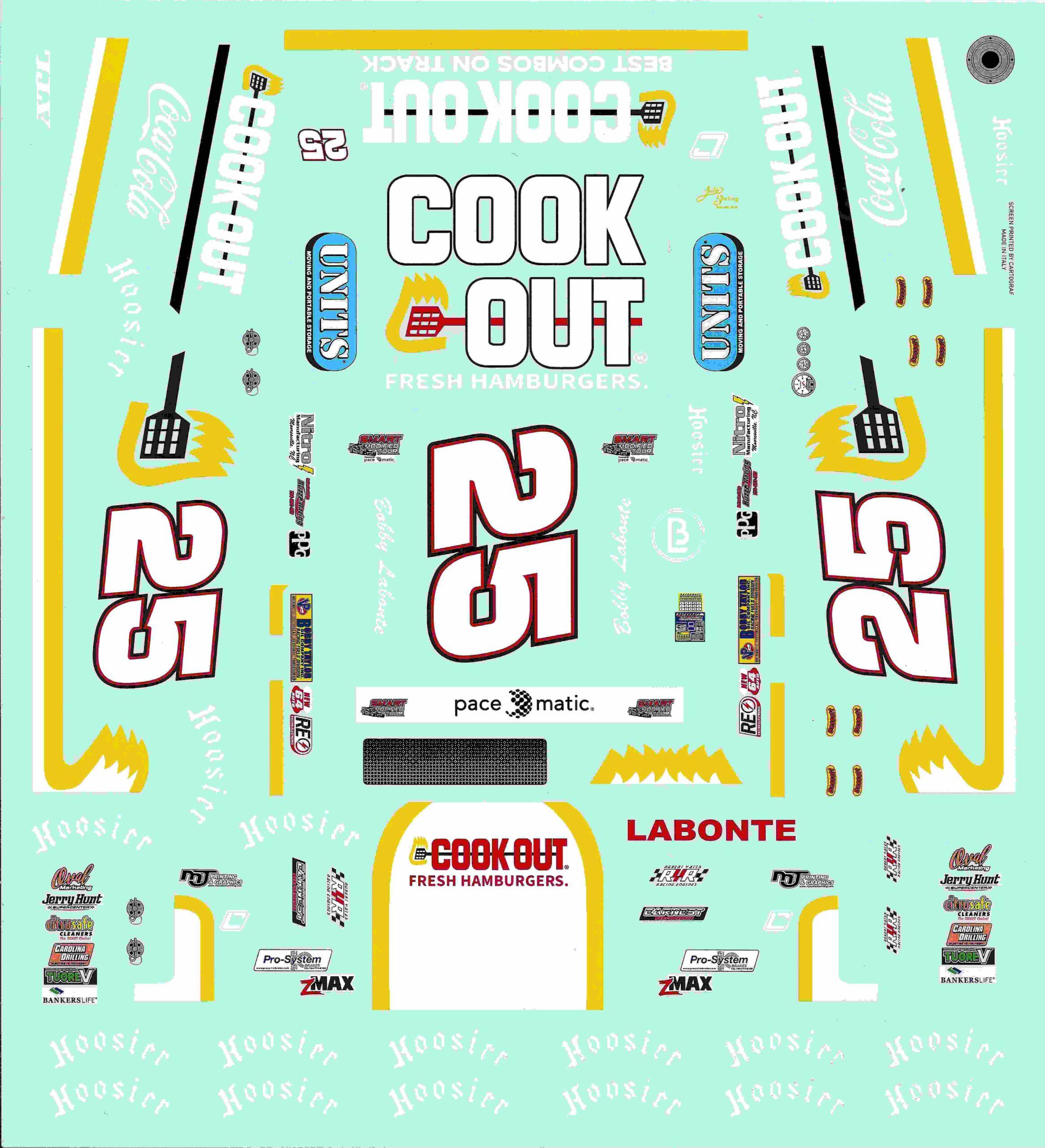 2022 25 Modified Decals – Hurd Hobbies